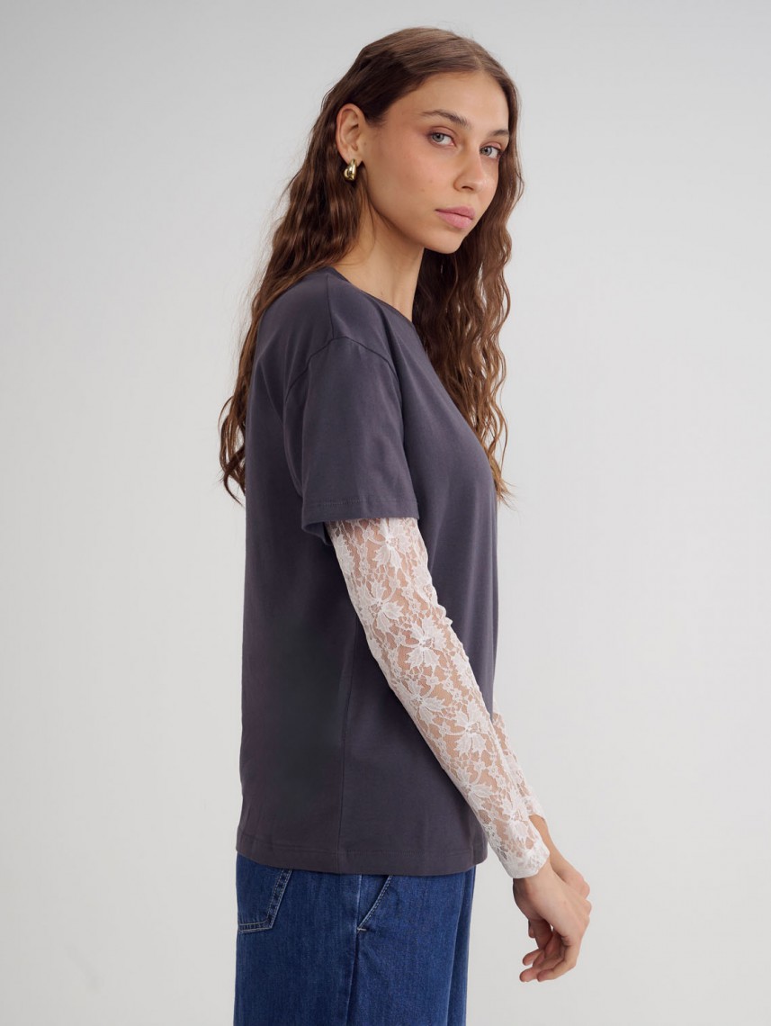 SHANDY DOUBLE SLEEVE SHIRT