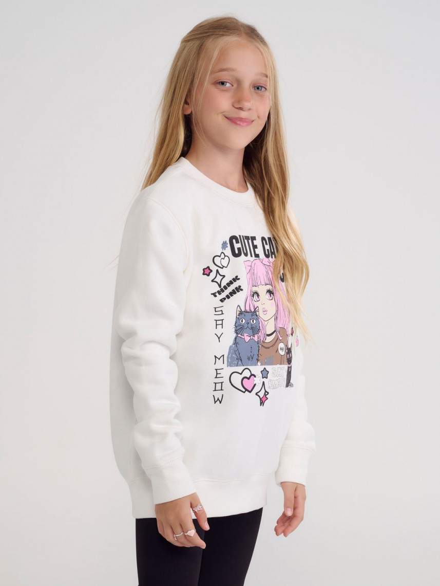 PRINTED KIDS SWEATSHIRT