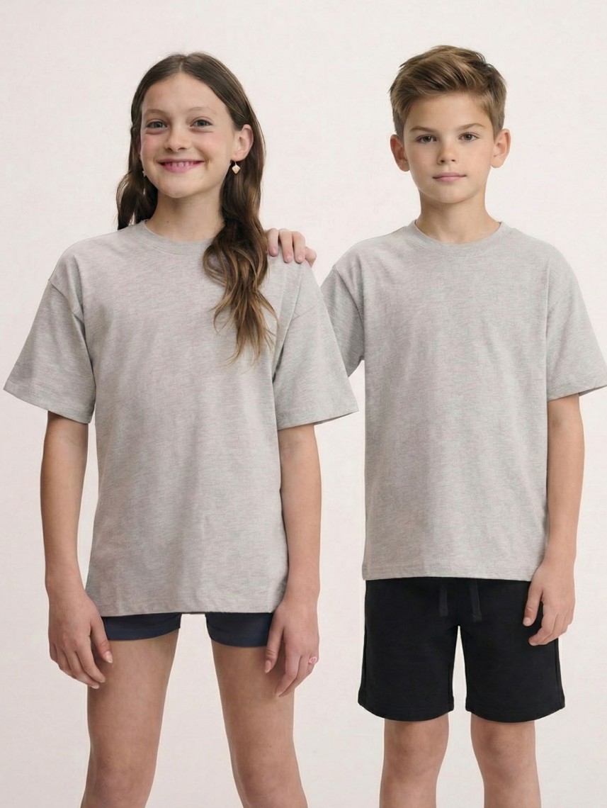 KIDS OVERSIZE BASIC SHIRT