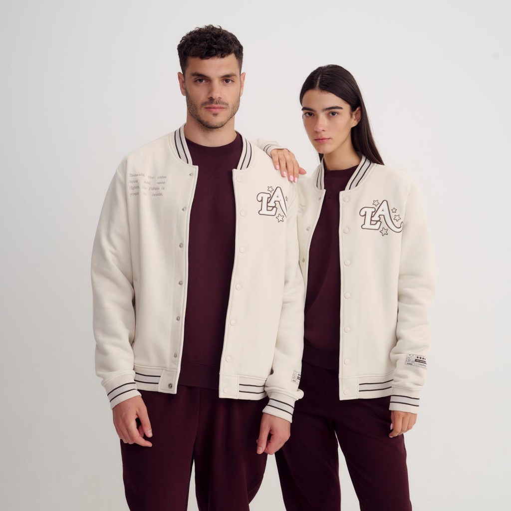 college bomber jacket